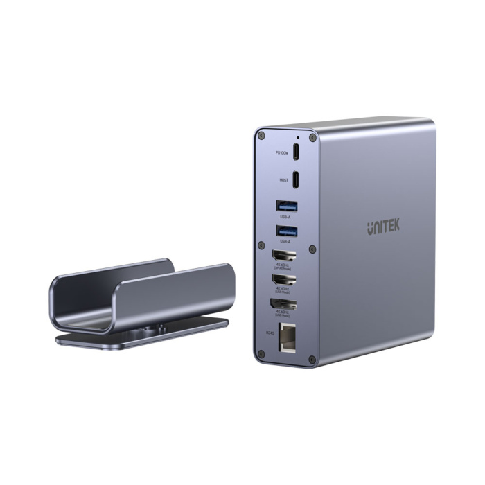 UNITEK D1135 | TRIPLE 4K UNIVERSAL DISPLAYLINK PORT REPLICATOR ...